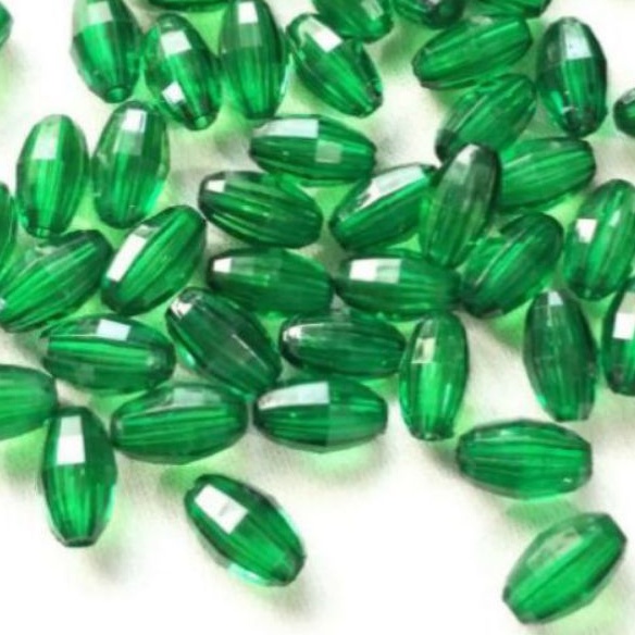 ACRYLIC RICE BEADS (GREEN) | Shopee Philippines