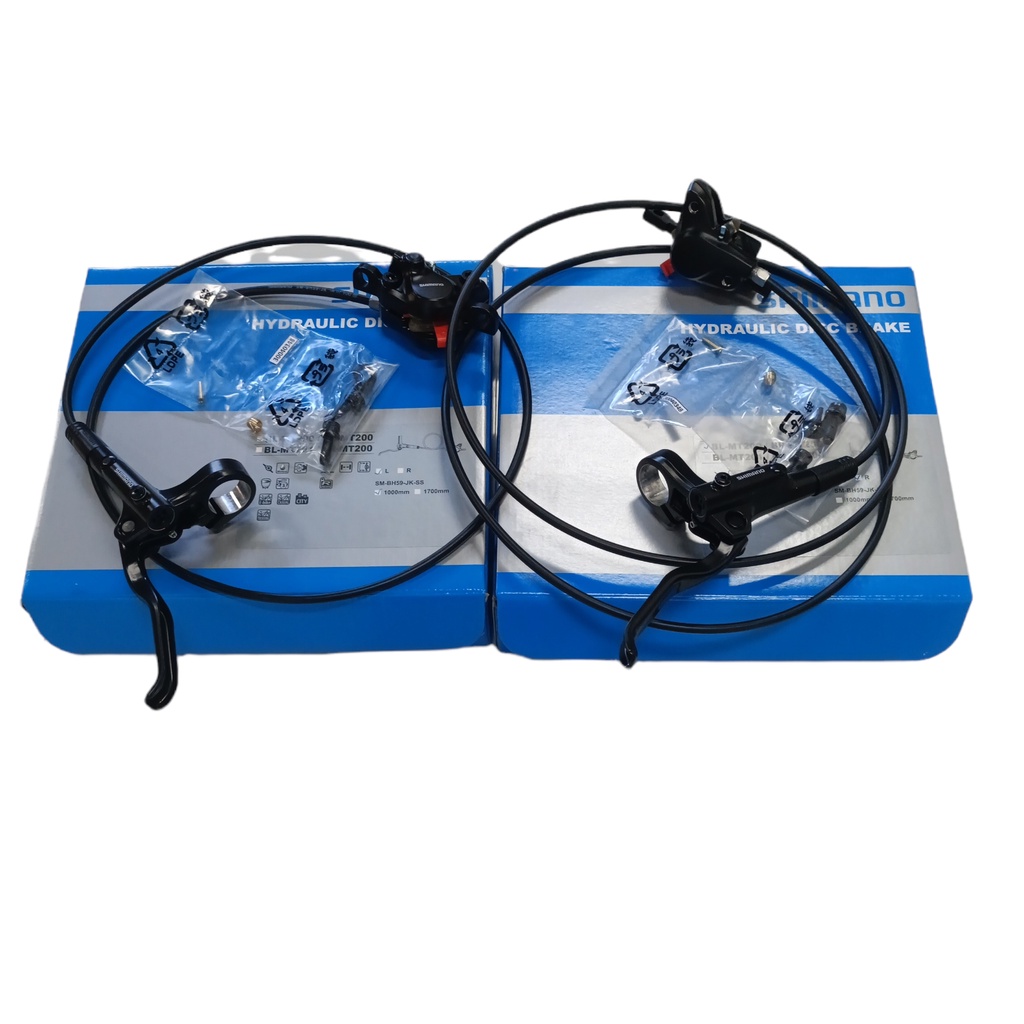 PRO AGENT SHIMANO DEORE HYDRAULIC brakes MT200 MT 200 (PAIR)/ SHIMANO ...