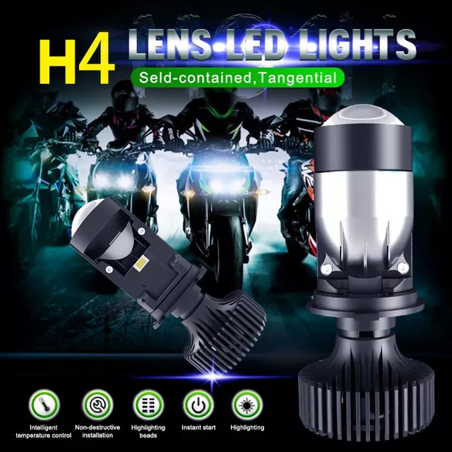 H4 RTD M01H Led Mini Projector / H4 Led Mini Projector Headlight ...