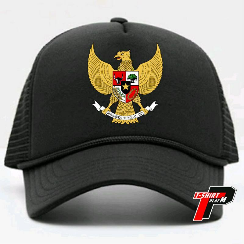 GARUDA INDONESIA LOGO TRUCKER HAT | Shopee Philippines