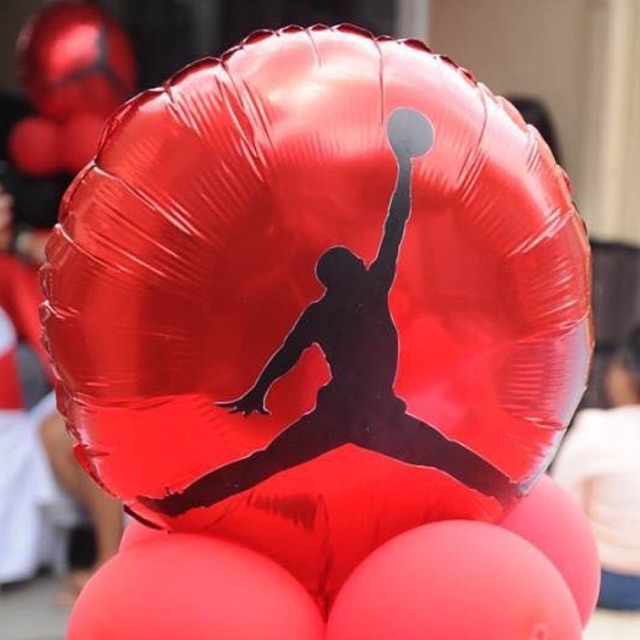 Jordan Foil Balloon 16x16 inches - Printed sticker | Shopee Philippines