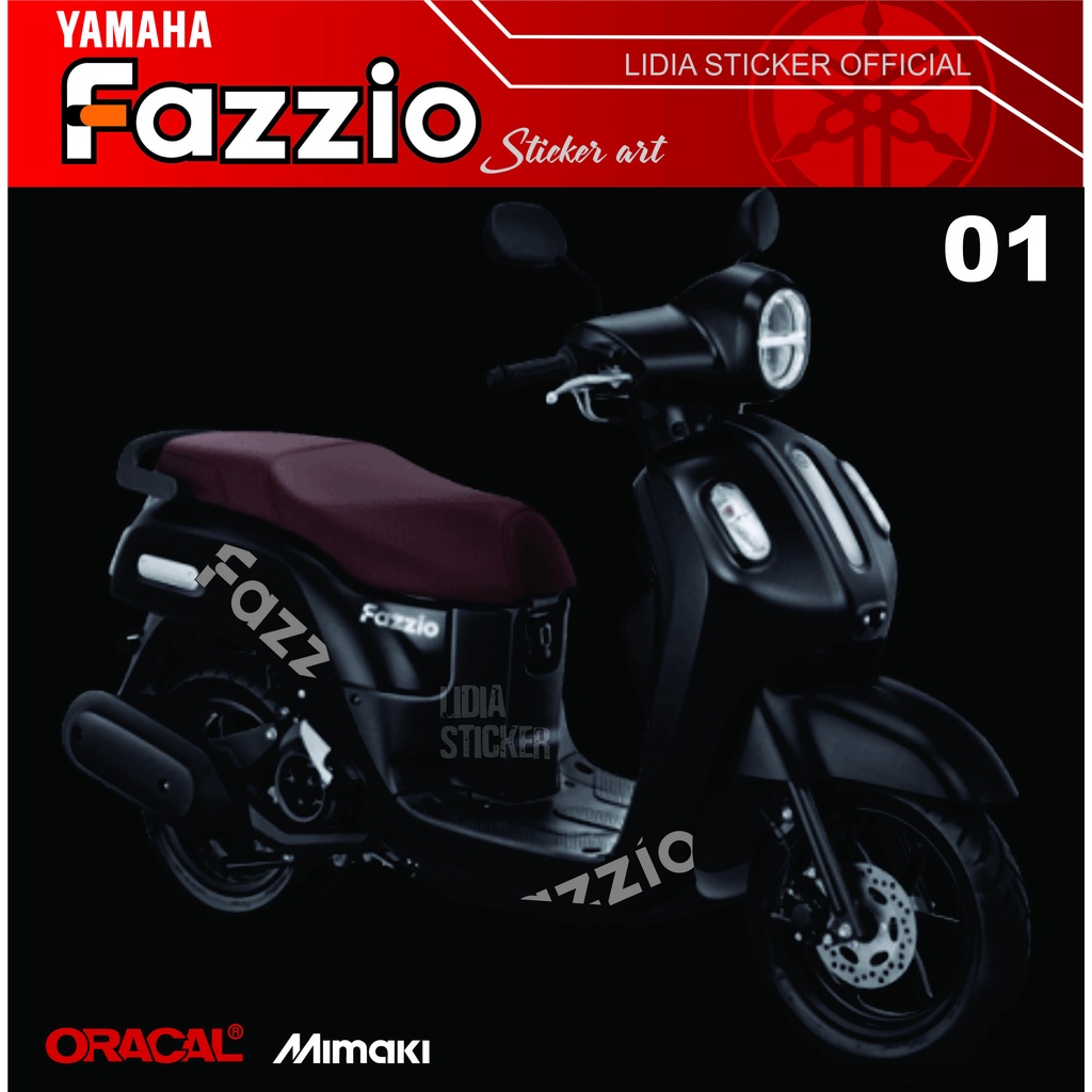 New YAMAHA FAZZIO STICKER 01 | Shopee Philippines