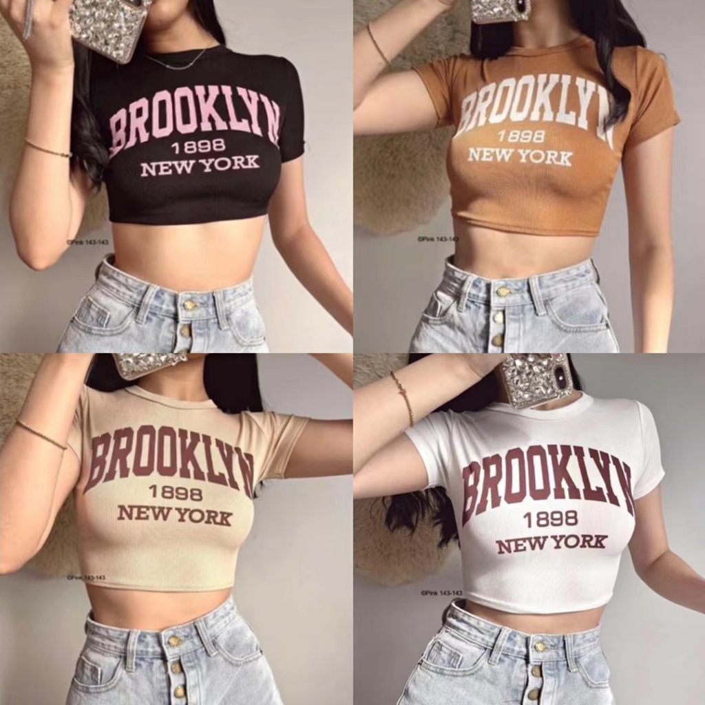 COD BROOKLYN Inspired statement crop top for women tops free size ...