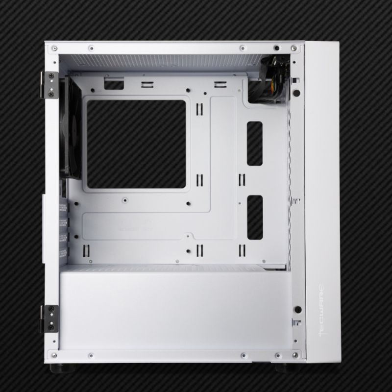 Tecware Nexus Air M2 Black White Mesh MATX Desktop Computer PC Case ...