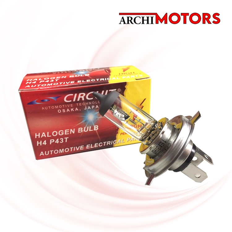 Auto Bulb Halogen H4 24V for 75/70w 100/90w 130/90w Circuit | Shopee Philippines