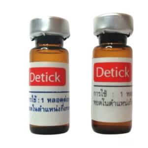 Detick Red 1cc/2cc for Dogs and Cats (Anti-Tick and Flea) | Shopee ...