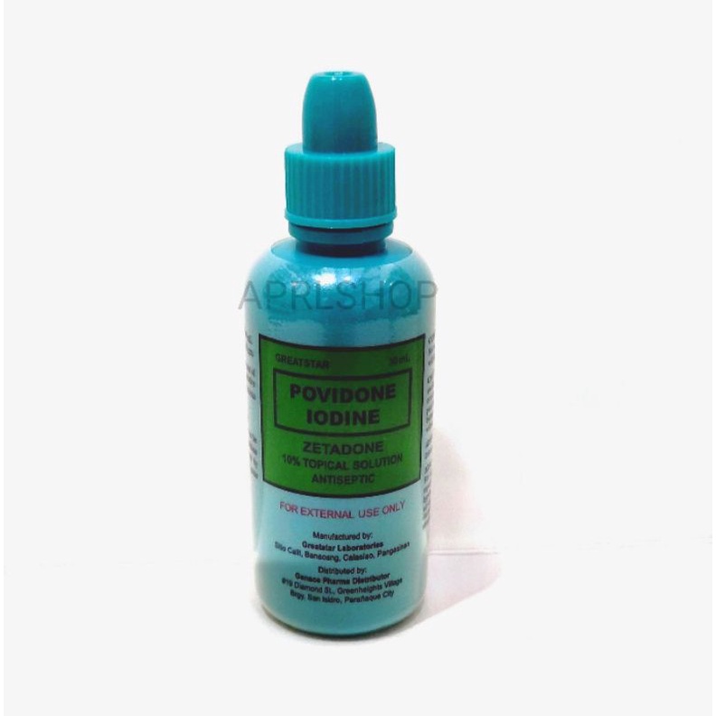 POVIDONE IODINE 10% ANTISEPTIC SOLUTION (Generic Betadine) | Shopee ...