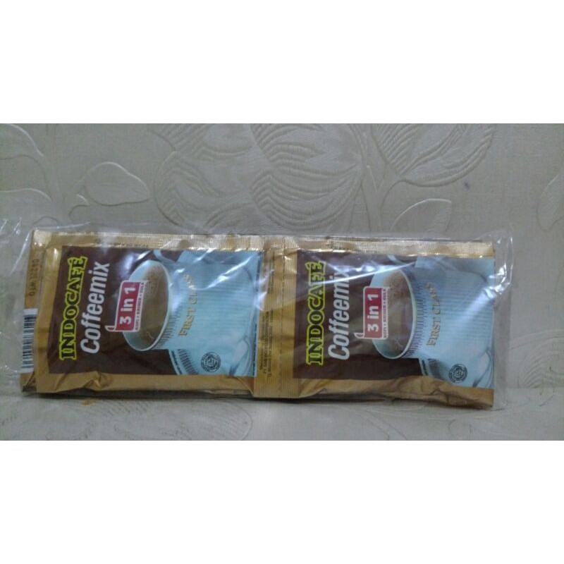 INDOCAFE COFFEE MIX 3 IN 1 RENCENG CONTAINS 10 SACHETS / COFFEE MIX ...