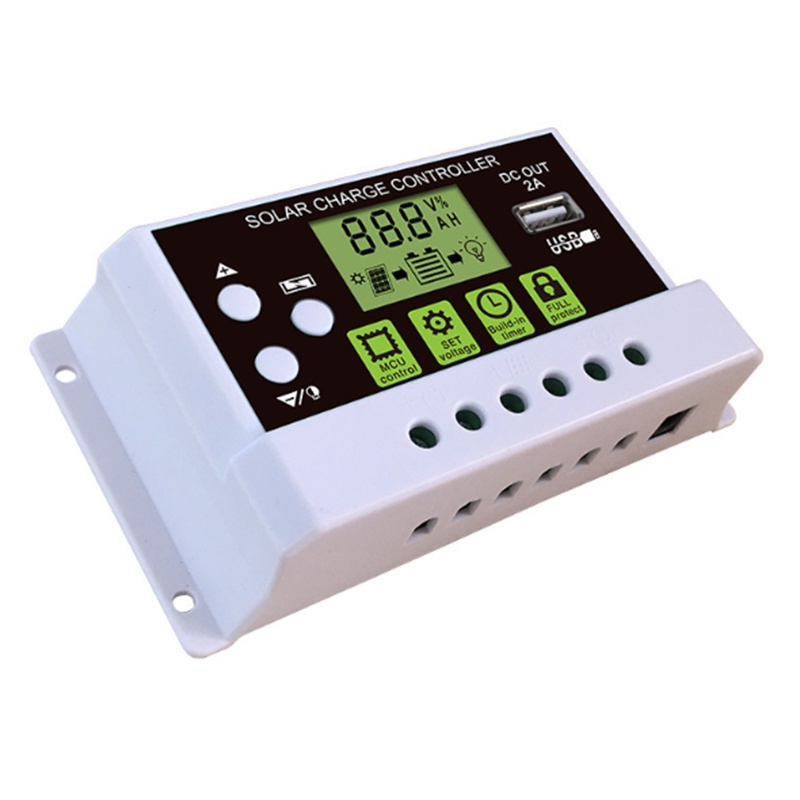 10A Solar Charge Controller Panel Battery Intelligent Regulator USB 12V/24V | Shopee Philippines