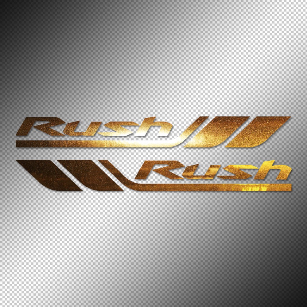 Stickers | 2x Toyota Rush | Logo | Decals | Stripes | Vinyl Weather ...