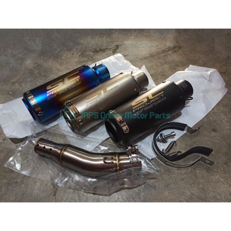 CF Moto NK400 SC PROJECT / Akrapovic Muffler Set | Shopee Philippines