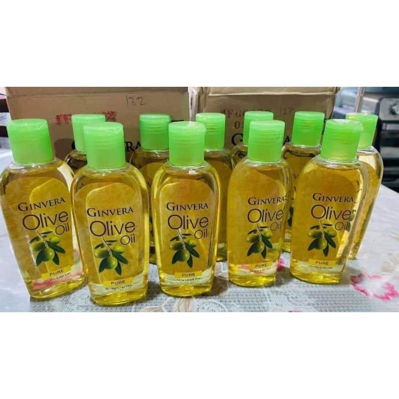 🇸🇬Ginvera Pure Olive Oil & Green Tea 150ml for skin and hair care ...