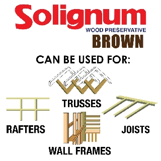 Solignum Wood Preservative - Brown 1 Gallon | Shopee Philippines