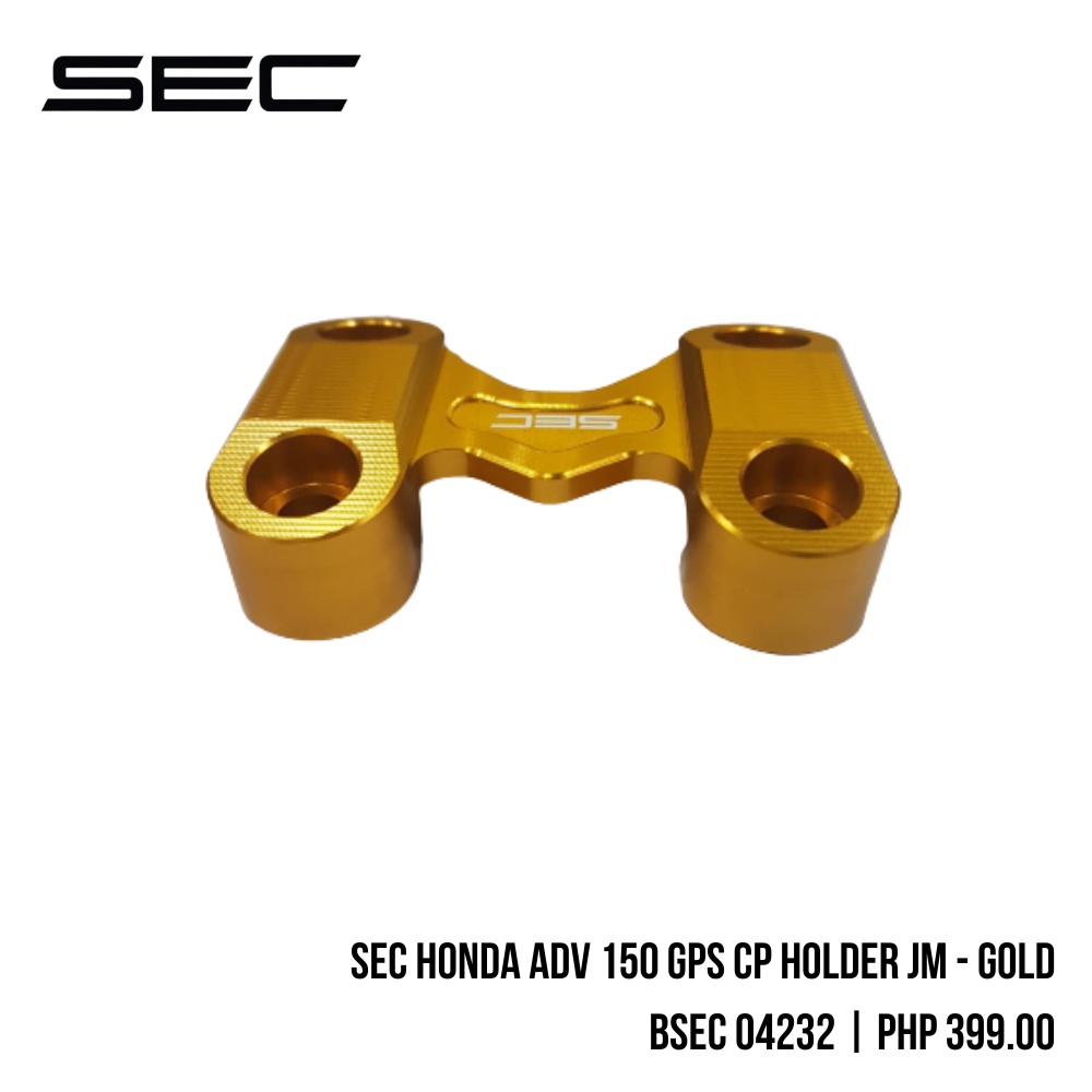 BSEC 04232 | SEC Honda ADV 150 GPS CP Holder JM - Gold | Shopee Philippines