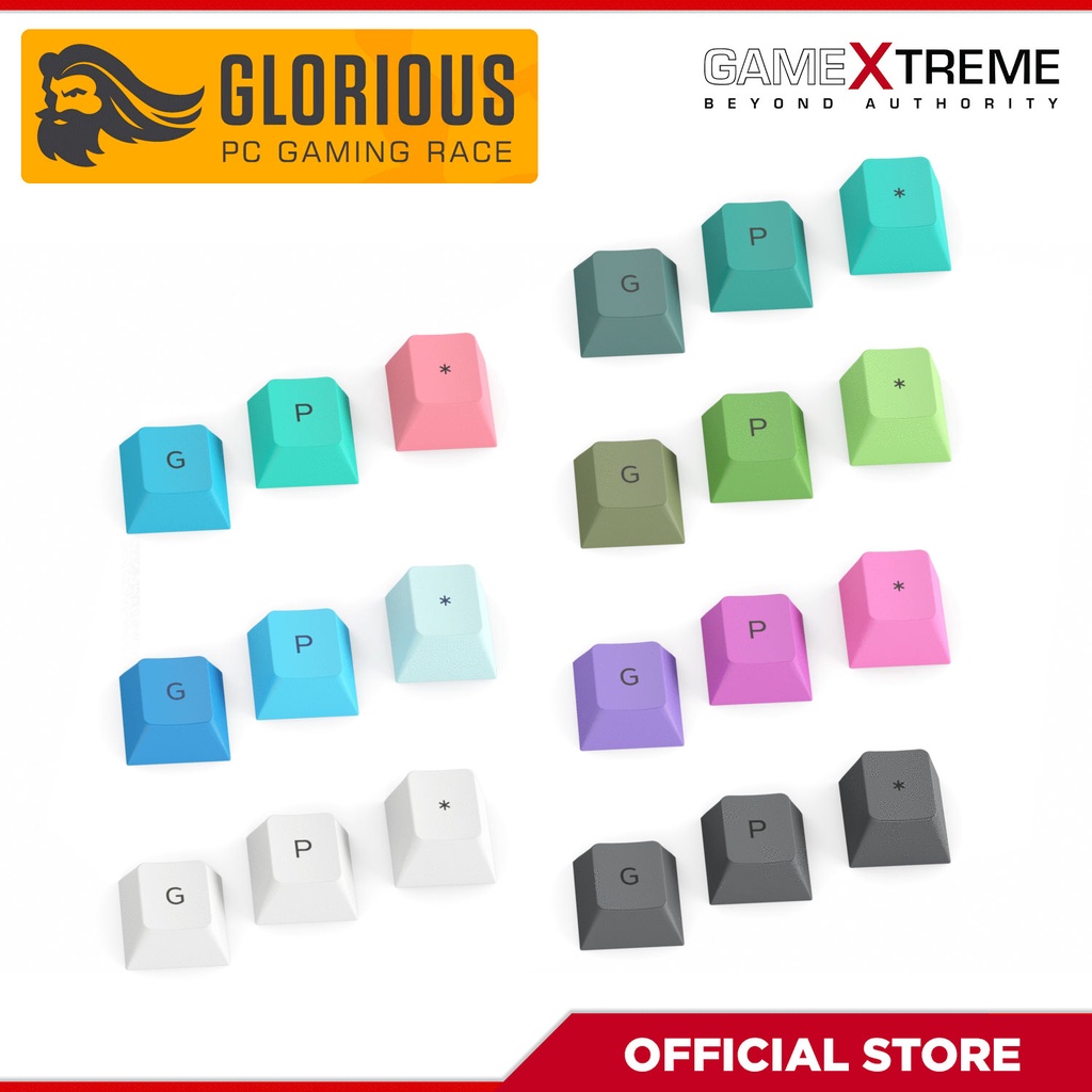 Glorious Premium PBT Keycaps | Shopee Philippines