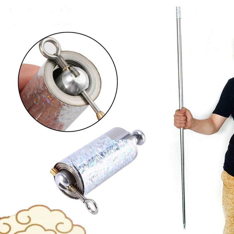 Portable Magic Pocket Wand Telescopic Stick Magic Staff Martial Arts ...