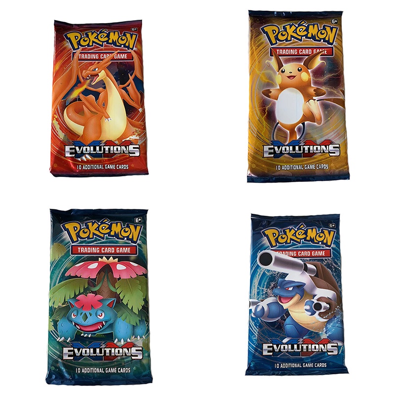 Single Evolutions Pokemon Booster Sealed TCG Cards | Shopee Philippines