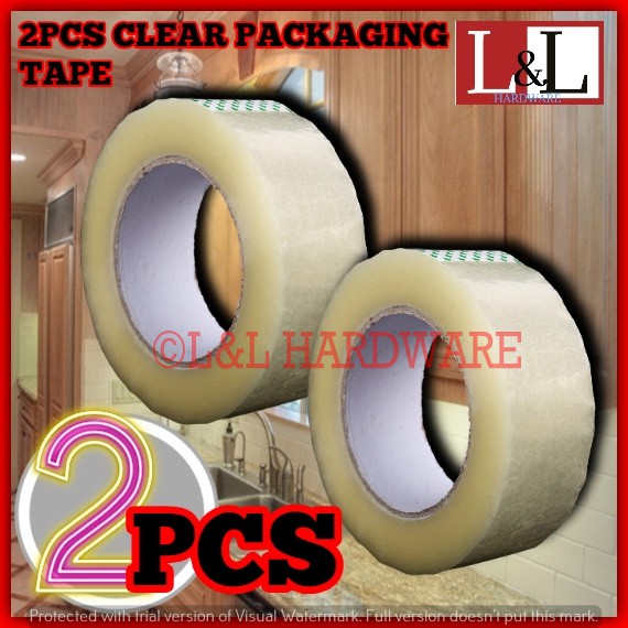 3209 Brown/Clear Packaging Tape Standard Size Packaging and Sealing ...