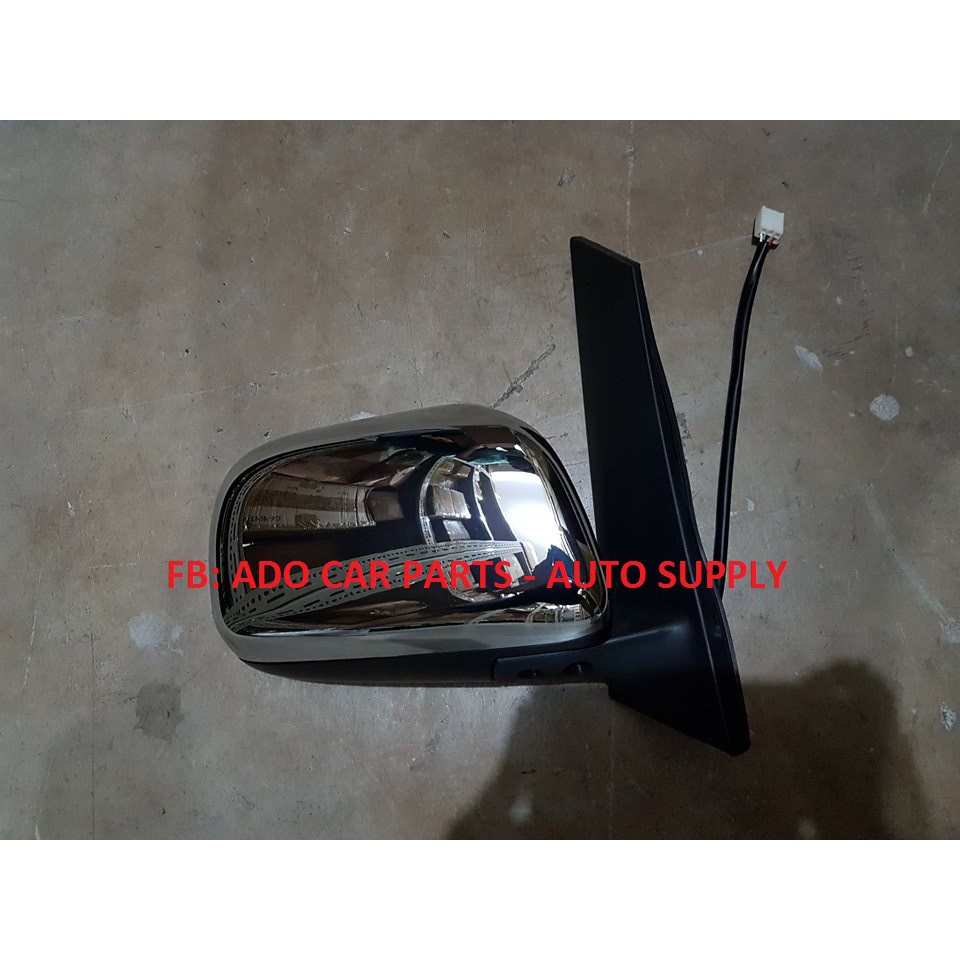 Side Mirror Toyota INNOVA 2006-2010 (Chrome-Electric lens- Manual fold ...