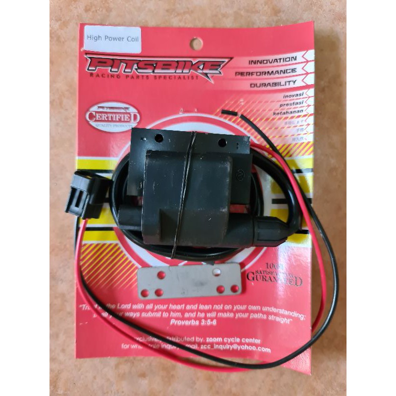 PITSBIKE HIGH POWER RACING COIL ( CARB TYPE ) | Shopee Philippines