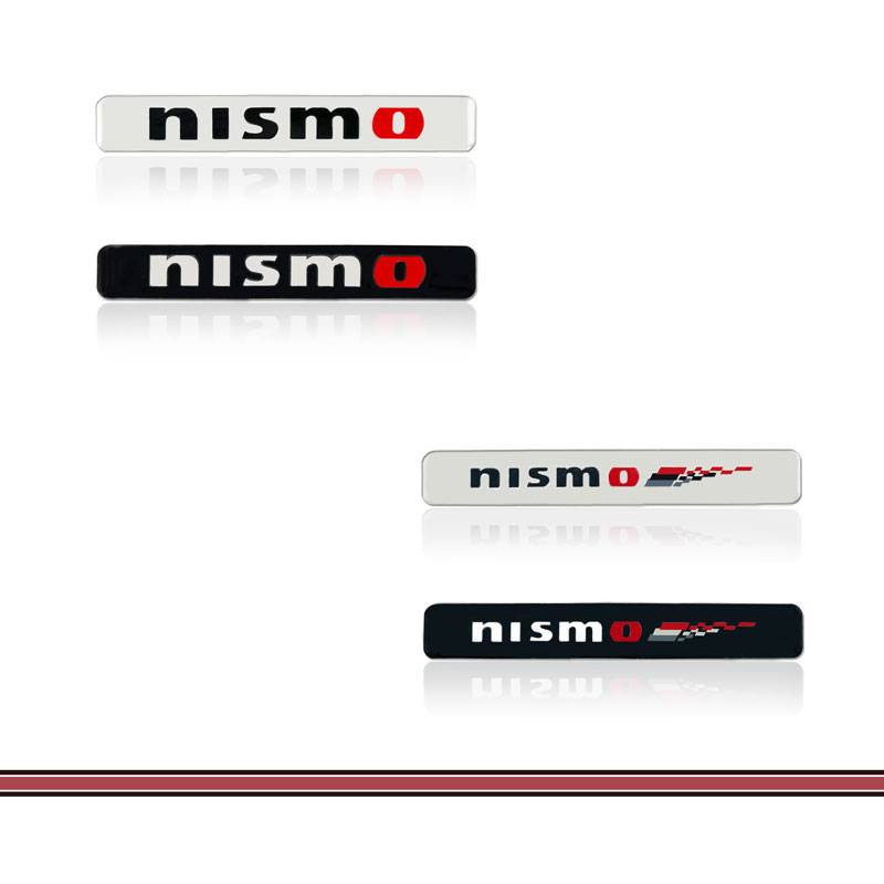 Car styling 3D Aluminum Nismo Logo Badge Rear Emblem Sticker For Nissan ...