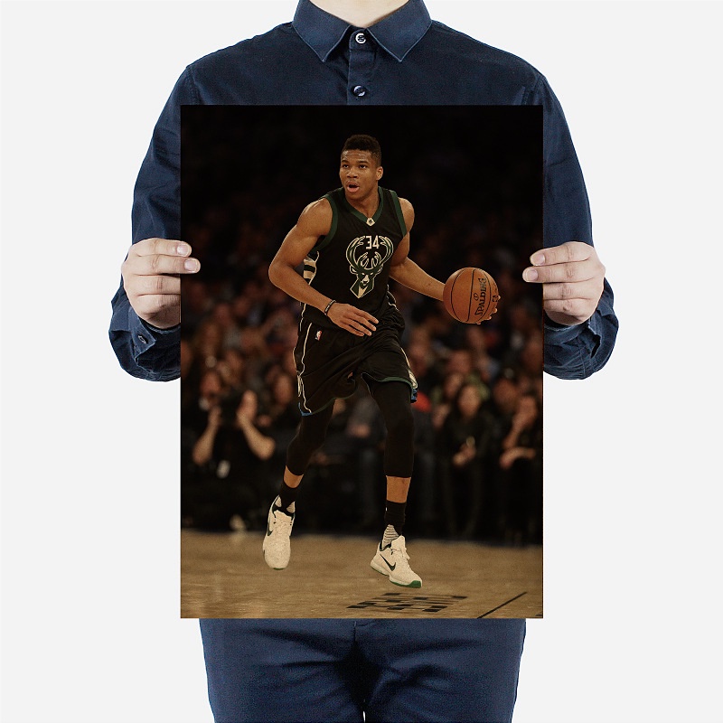 NBA Star Poster Kirby James Jordan Corey Iverson Basketball ...