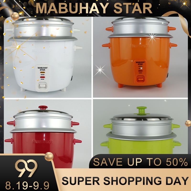 COD MABUHAY STAR 0.8L 1.0L 1.5L 1.8L RICE COOKERS / PATTERN / FAST ...