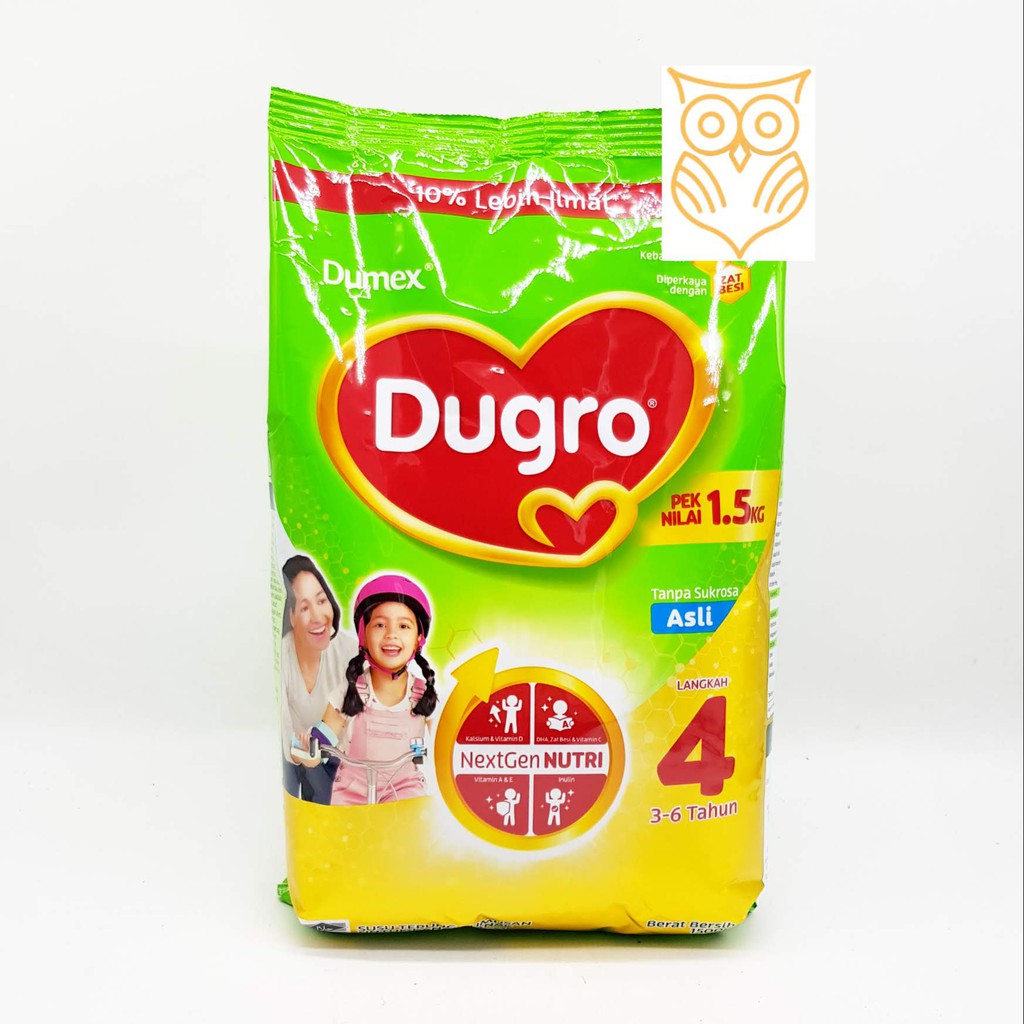 Dumex Dugro Step 4 (3-6 years) Original 1.5kg | Shopee Philippines