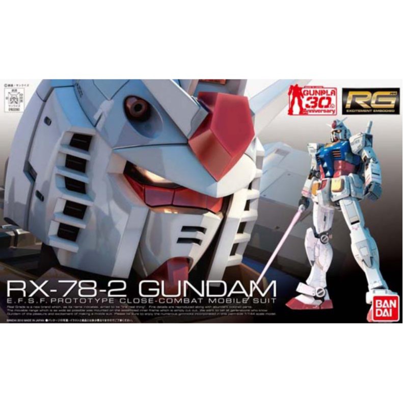 Gundam RG01 1/144 RX-78-2 Gundam | Shopee Philippines