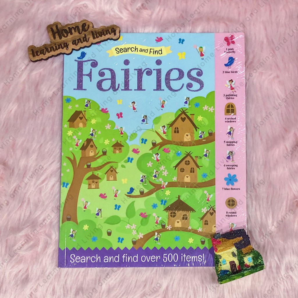Search and Find: Fairies, Princesses, Space, Vehicles (Brain Teaser ...