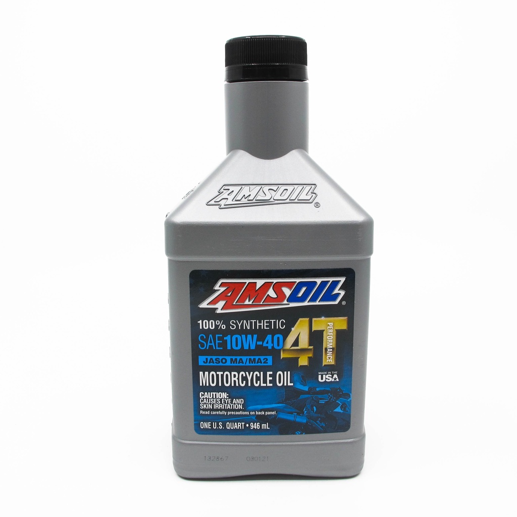 AMSOIL 4T Performance Motorcycle Engine Oils Fully Synthetic 10w30 ...