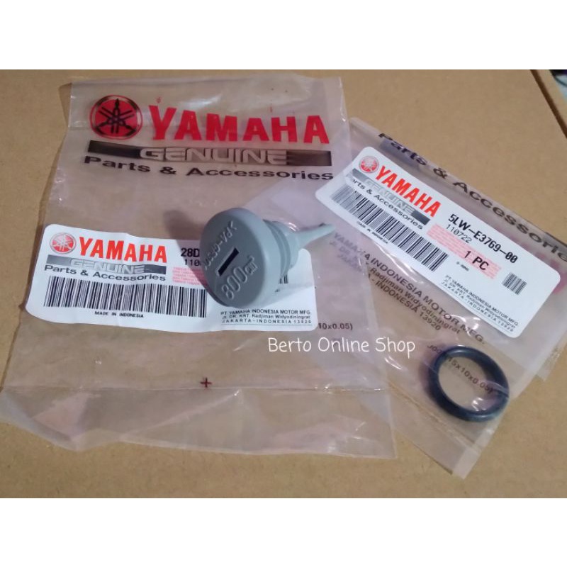 YAMAHA GENUINE|ORIGINAL Parts Plug, Oil Level | DIP Stick For Mio Sporty (28D-E5362-00) | Shopee ...