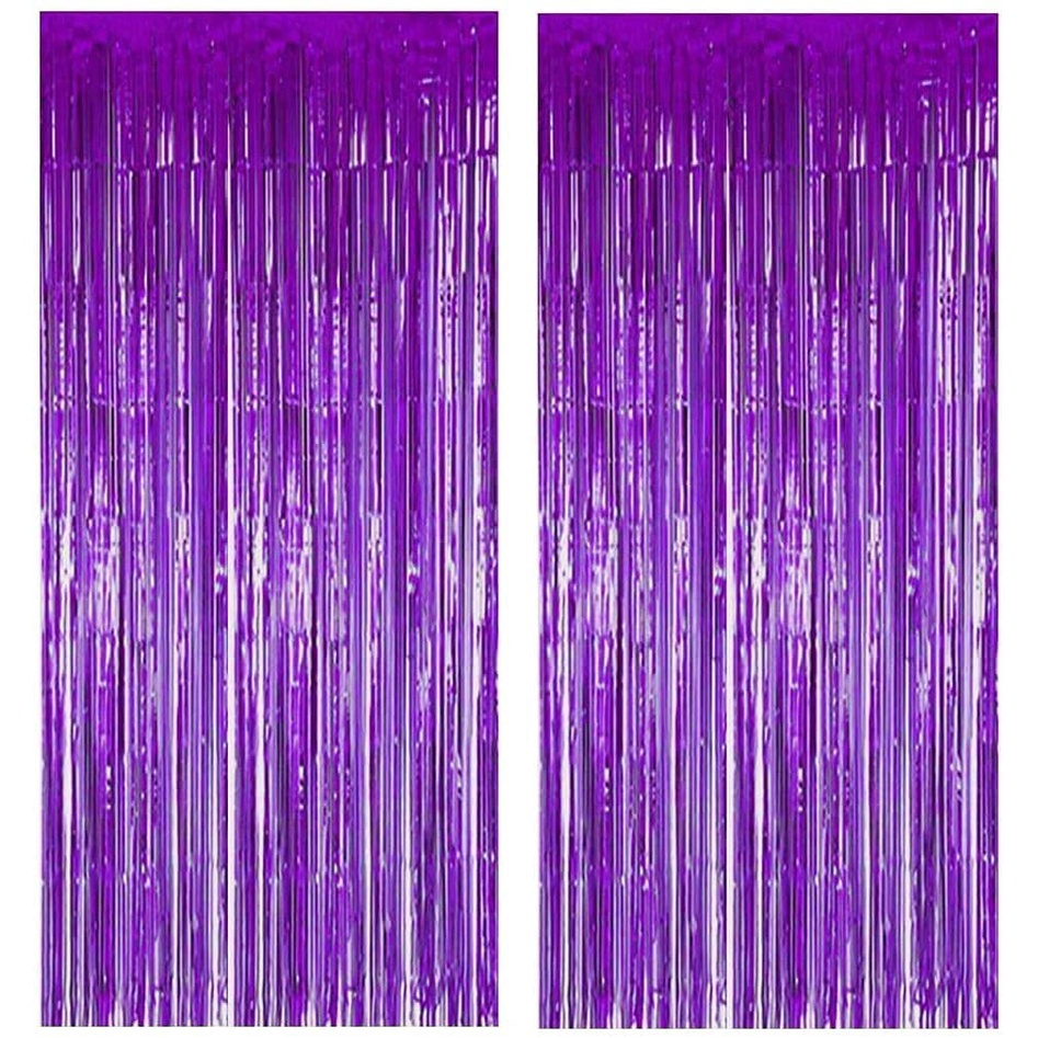 D387 Purple Color Birthday Party Balloons Package | DIY Backdrop Pom ...