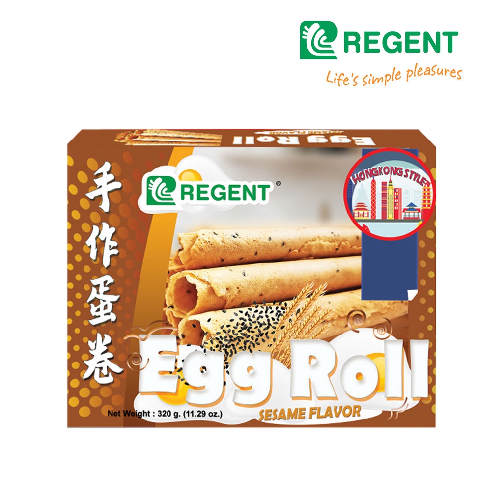 Regent Foods Egg Roll Sesame Flavor | Shopee Philippines