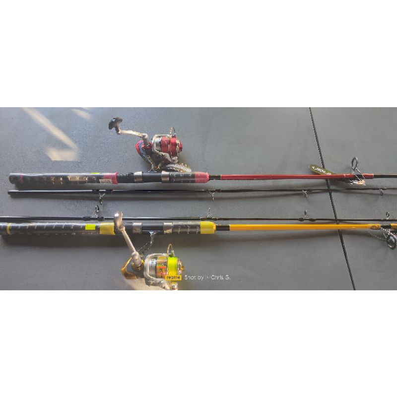 Fishing - Pioneer Rod & Reel Combo / Pamingwit - PROMO - COMPLETE SET ...