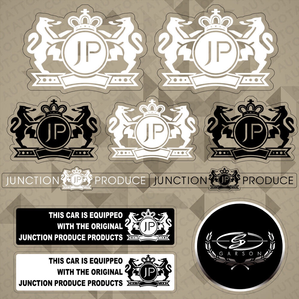 JP Junction Produce Luxury VIP Car Sport Sticker Vinyl Decal Stripes ...