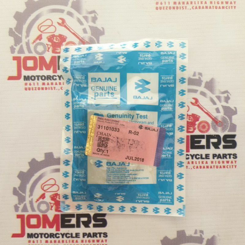 CT100 TIMING CHAIN GENUINE 31101033 (G3-A) | Shopee Philippines