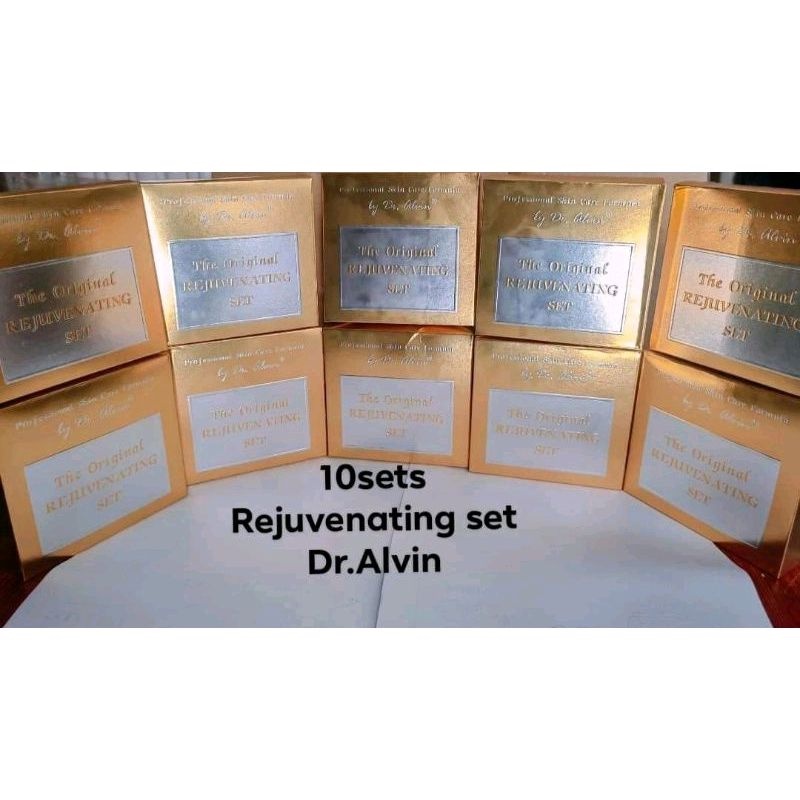 Dr.Alvin Rejuvenating set 10box | Shopee Philippines