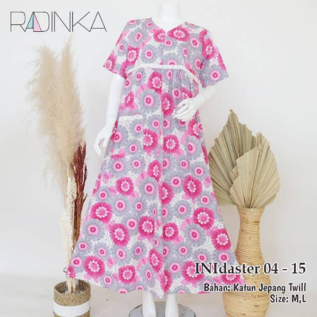 Radinka Homedress Beautiful Daster Casual Clothes for Adult Women Rayon ...