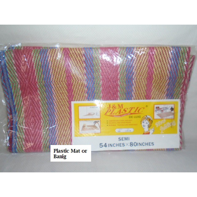 Plastic Mat or Banig (Sizes: Single - Jumbo) | Shopee Philippines