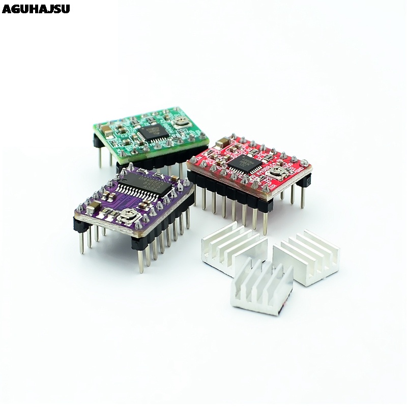 3d Printer Parts Stepstick A4988 Drv8825 Stepper Motor Driver Module With Heatsink Reprap Ramps