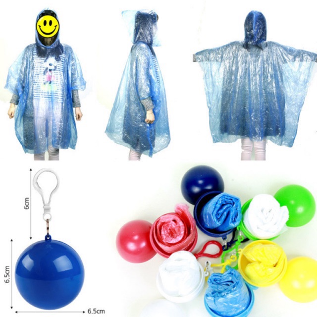 Raincoat ball Easy and Convenient Raincoat | Shopee Philippines