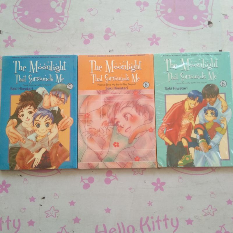 Comic the moonlight that sorrounds me draw number 5 / saki hiwatari ...