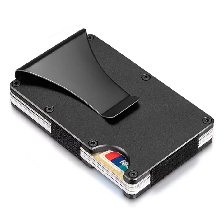 Fashion Carbon Fiber Card Holder Wallet Designer Aluminium Credit Card ...