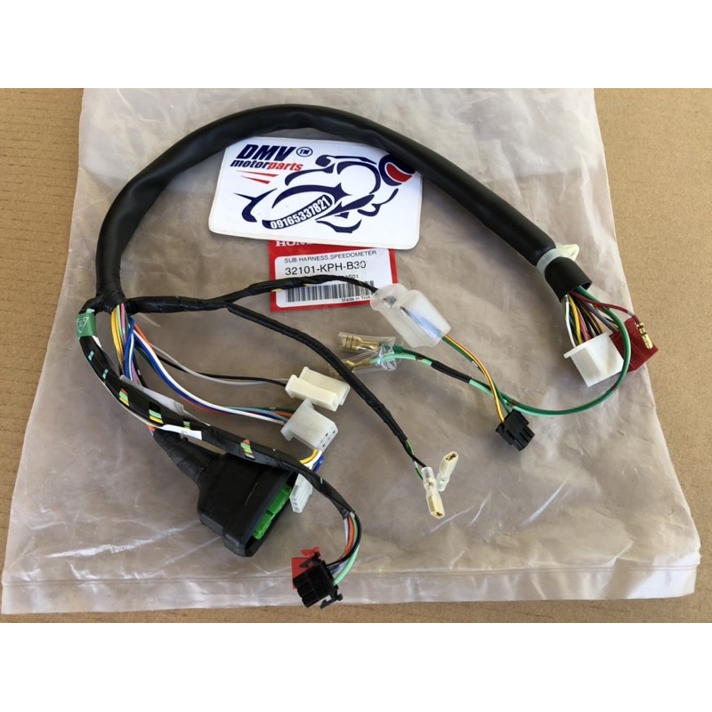 Honda Ginuine Speedometer Sub Harness (32101-KPH-B30) for WAVE 125s ...