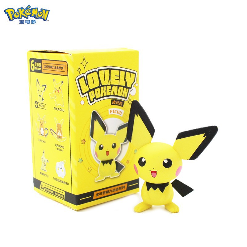 COLDPLAY-New Lovely Pokemon Figures Kawaii Pikachu Togedemaru Alola ...