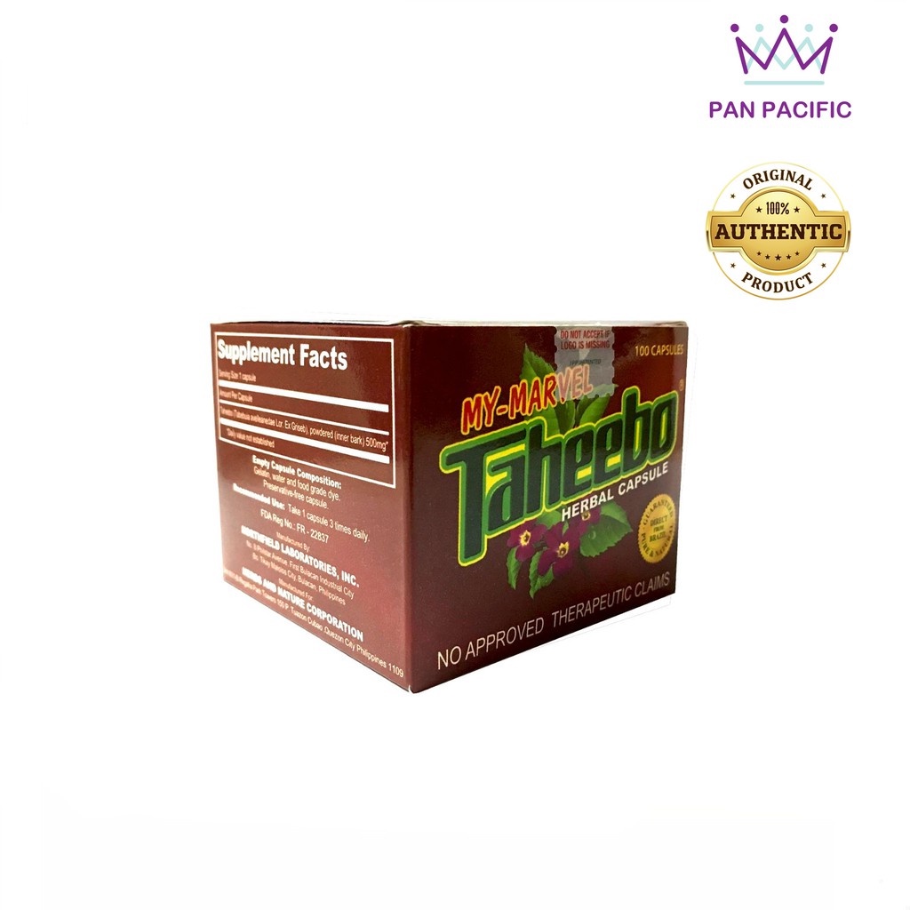 My-Marvel Taheebo Herbal Capsule (100 Capsules) | Shopee Philippines
