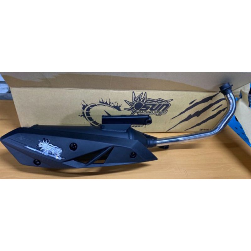 Sun Racing pipe mio i 125 blue tip | Shopee Philippines