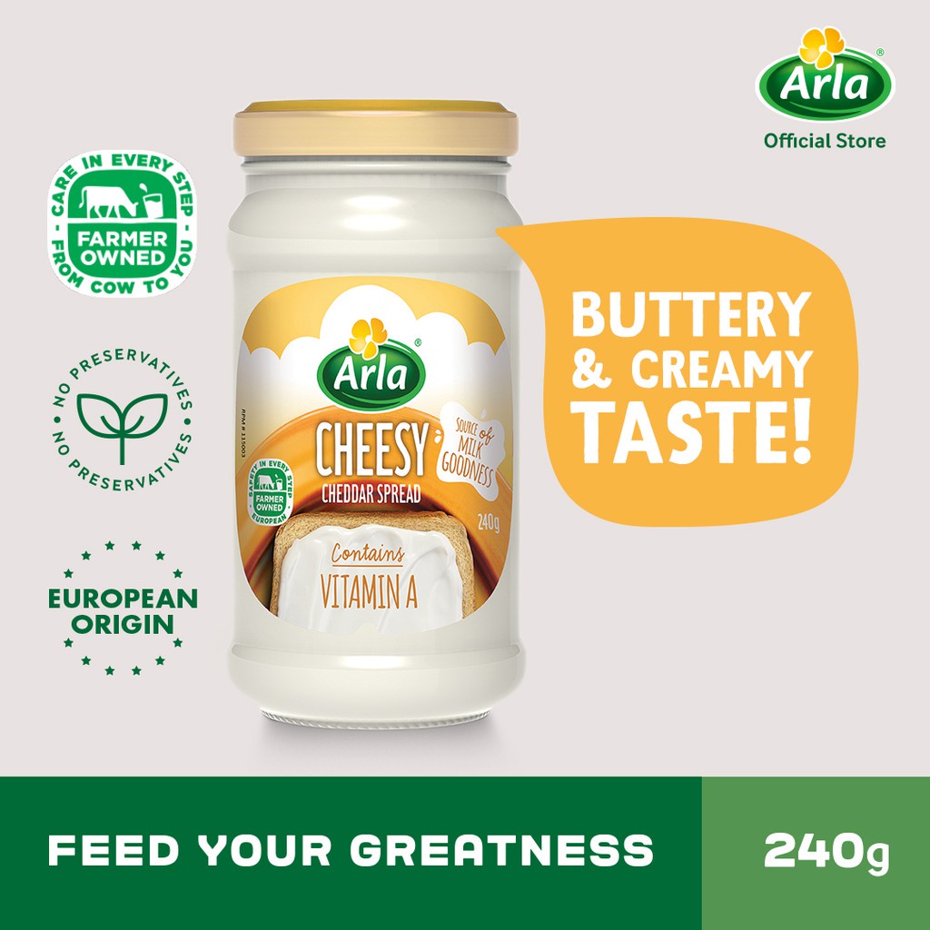 Arla Cheddar Spread 240g | Shopee Philippines