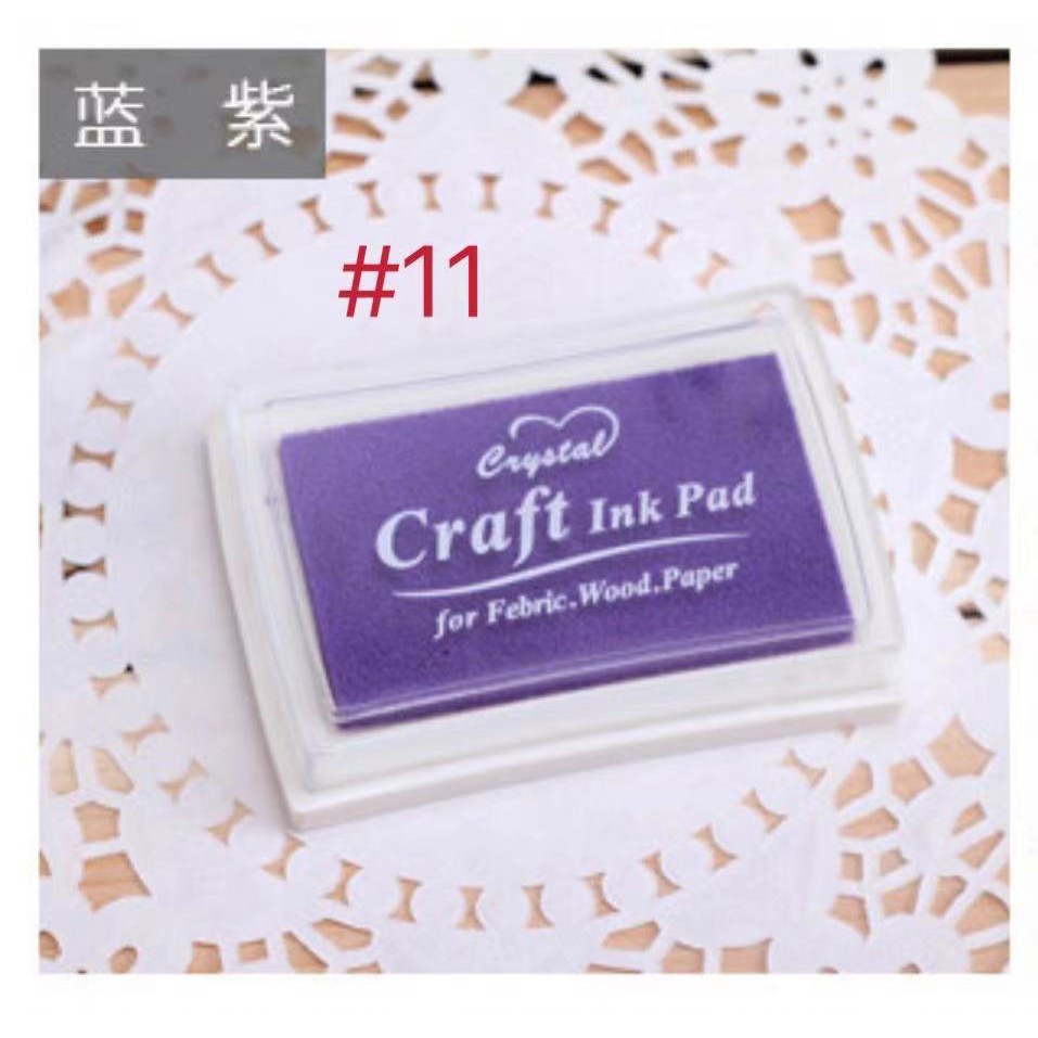 Concave Waist Stamp Pad DIY Seal Finger Painting Hand Book Color Ink ...
